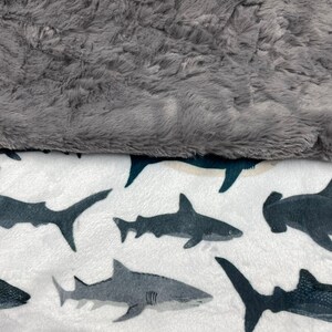 Baby Shark Blanket for Baby Kids | Gender Neutral | Shark Lovey Blanket ...