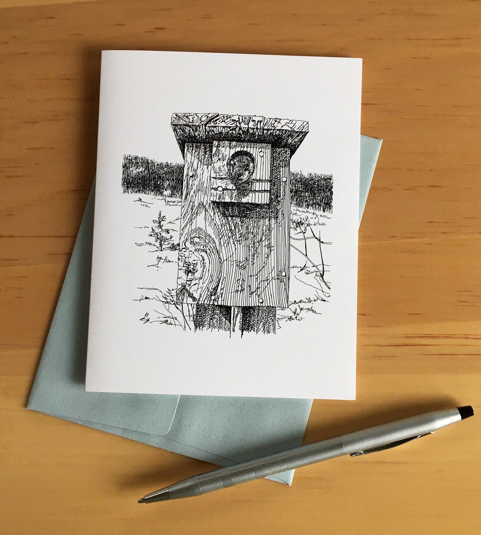 White-footed Mouse Pen and Ink Print - Etsy