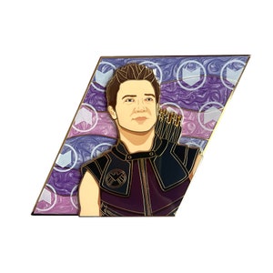 Clint Barton / Hawkeye ("portraits" Collection) Enamel Pin - Etsy