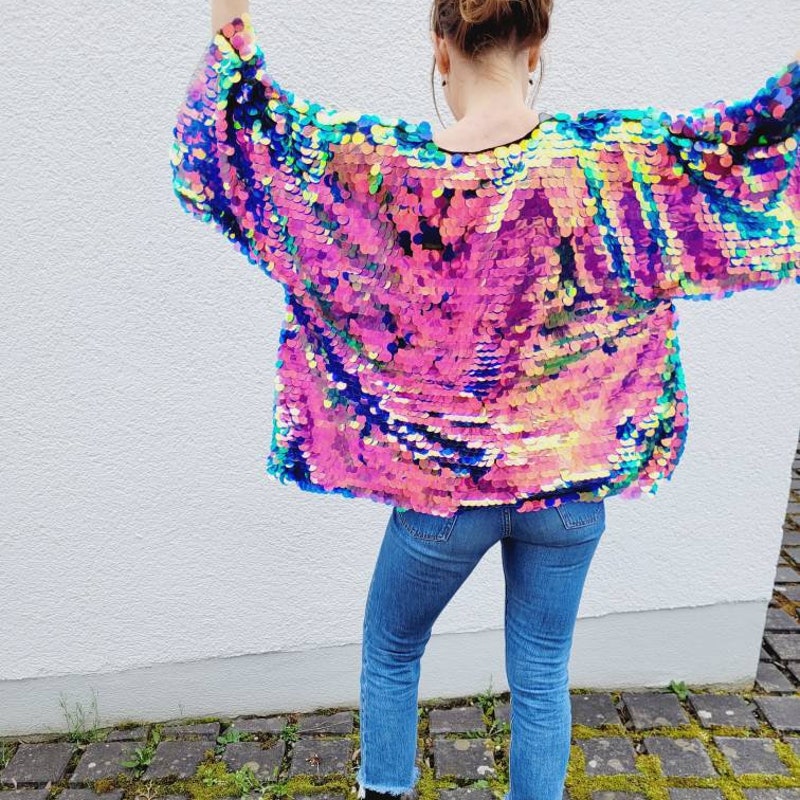 Glitter Kimono - Etsy UK