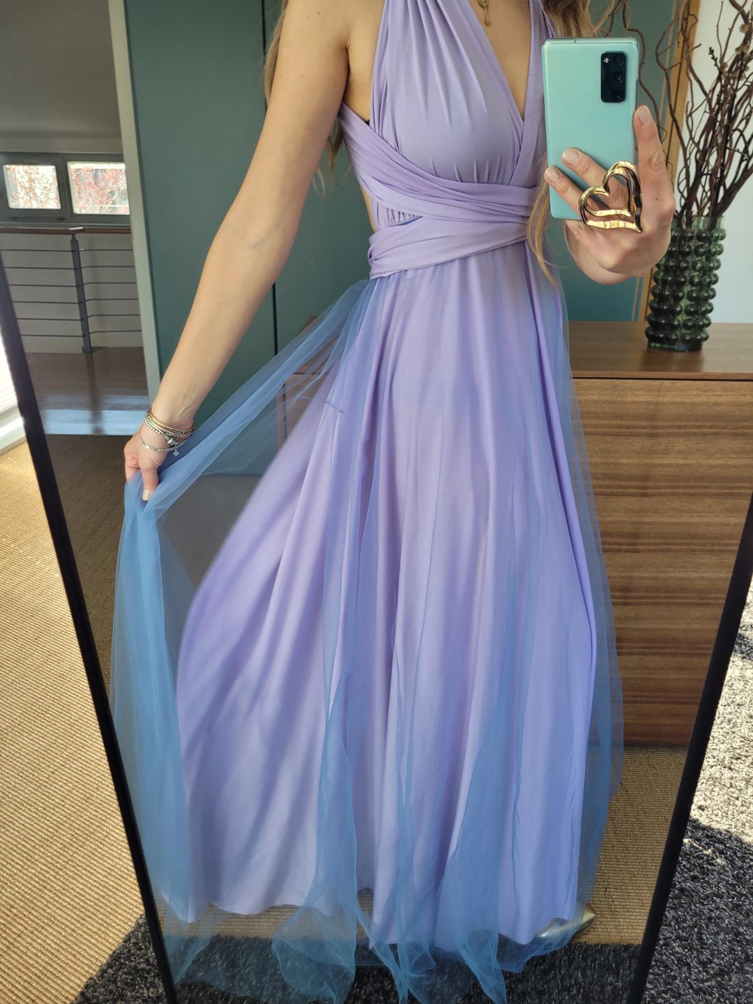 Sage Green Infinity Dress - Etsy