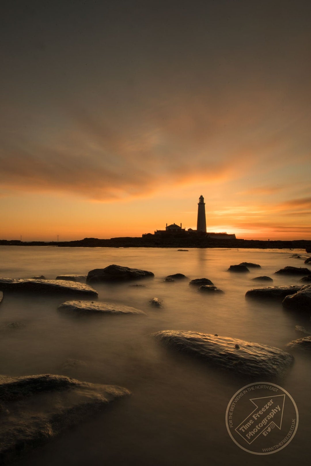 St Marys Lighthouse Photo // Leaving Gift // Housewarming Present ...