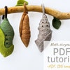 Spring Felt Beetle PDF Pattern Download, Sewing Tutorial - Etsy