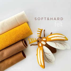 Spring Felt Striped Bug PDF Pattern Download, Sewing Tutorial - Etsy