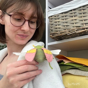 Felt Spring Beetle Sewing Kit, DIY [product], Beginner Friendly Craft ...
