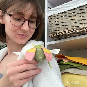 Spring Felt Beetle PDF Pattern Download, Sewing Tutorial - Etsy