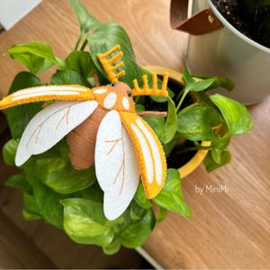 Spring Felt Striped Bug PDF Pattern Download, Sewing Tutorial - Etsy