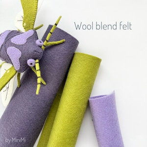 Spring Lilac Felt Beetle PDF Pattern Download, Sewing Tutorial - Etsy
