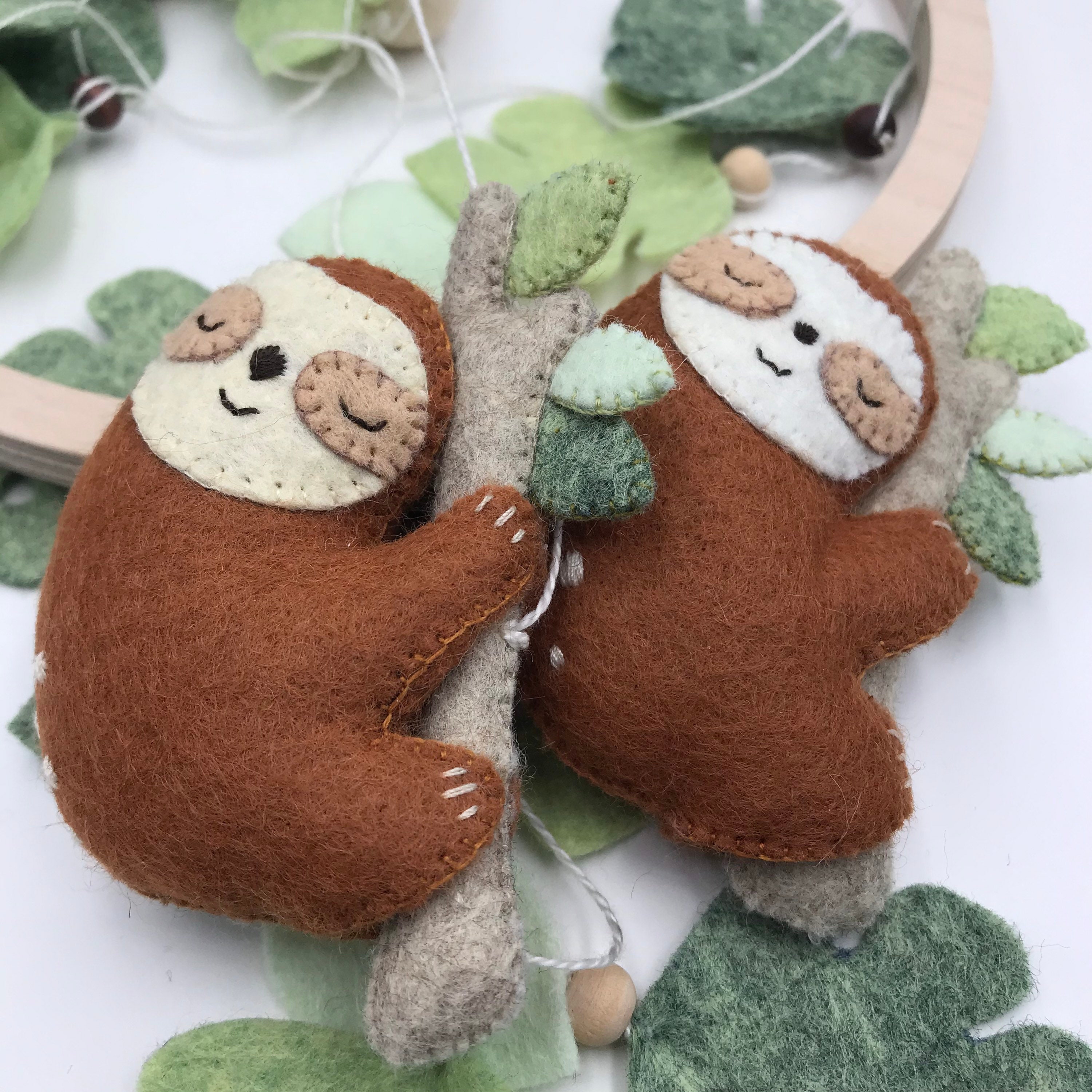 Plush Animal Sloth PDF Pattern DIY Sawing Tutorial Pdf - Etsy