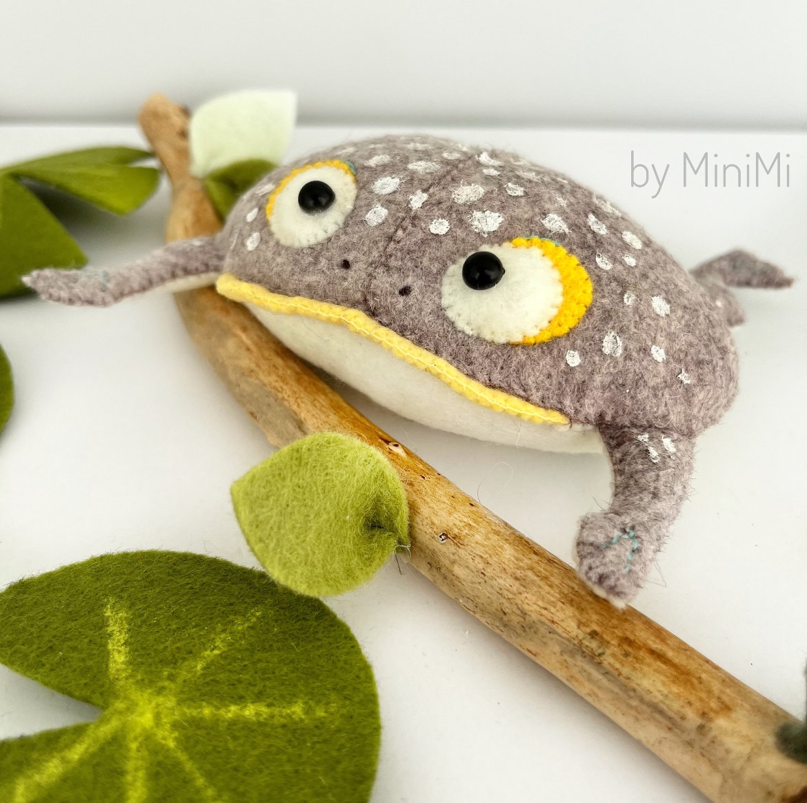 Felt Swamp Toad Sewing KIT. Craft Box, Supplies Included DIY - Etsy