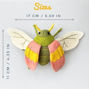 Felt Realistic Spring Beetle Sewing Kit: DIY Craft Project With ...