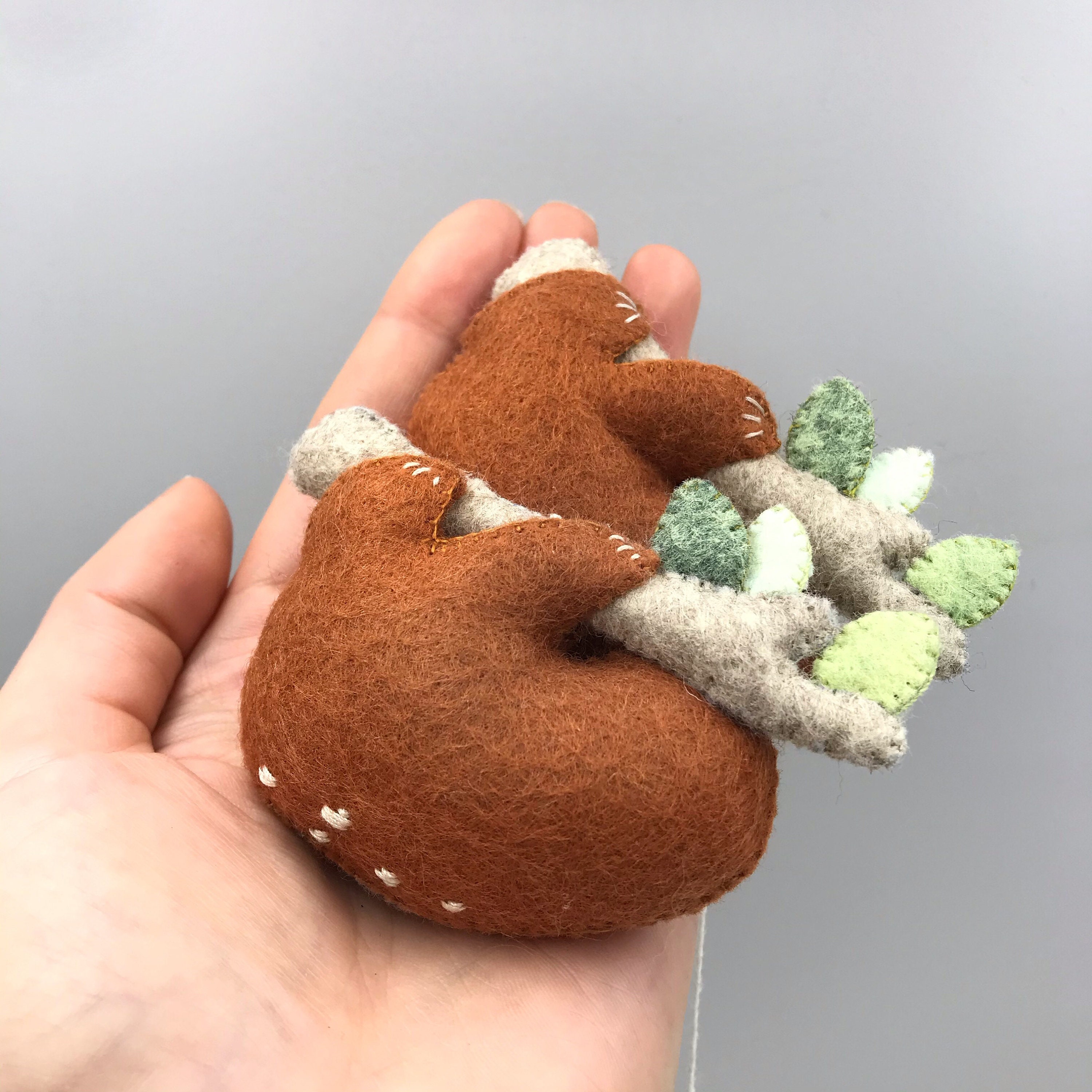 Plush Animal Sloth PDF Pattern DIY Sewing Tutorial Pdf - Etsy