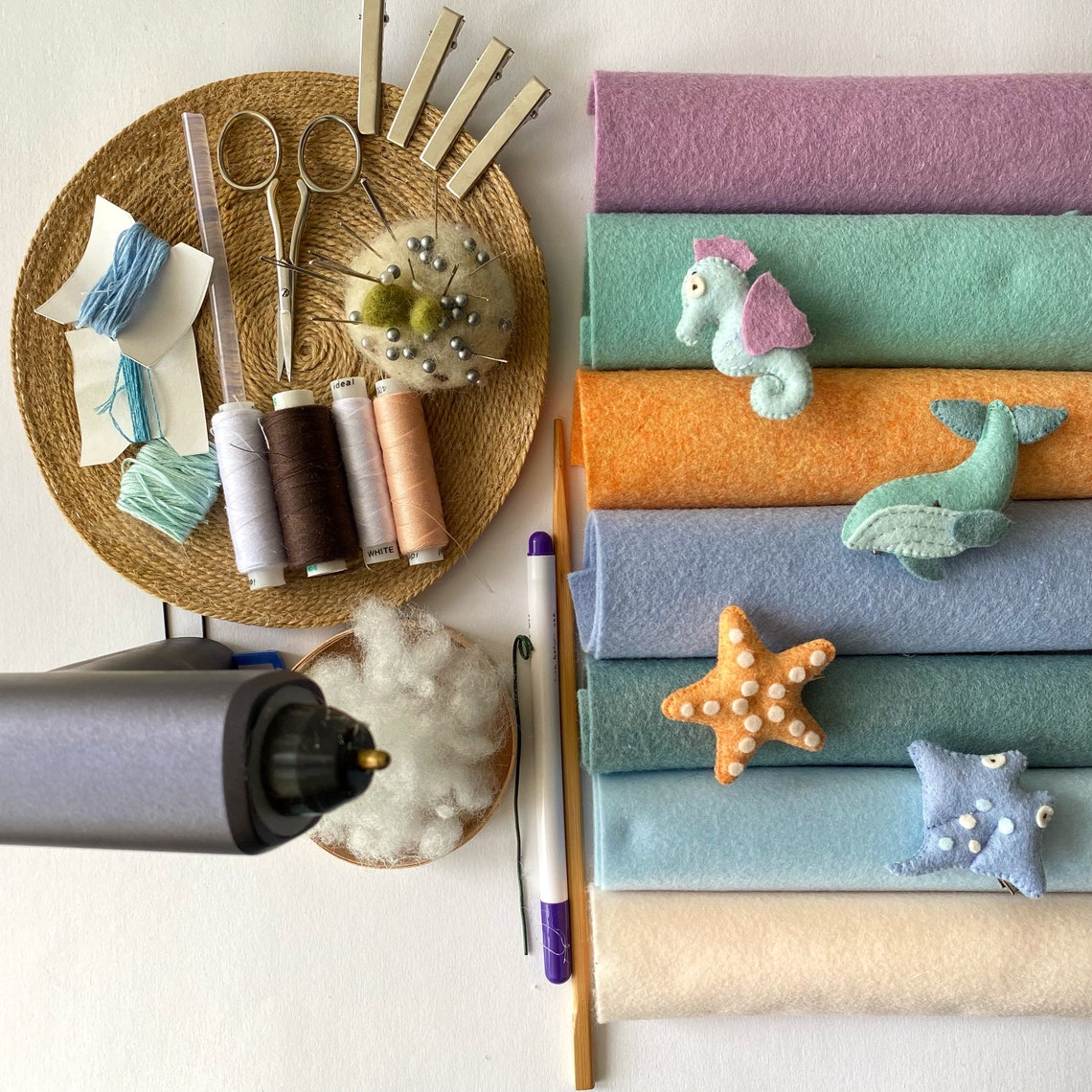 Sea Animal Clasp Set Video Tutorial PDF SVG EPS Pattern - Etsy