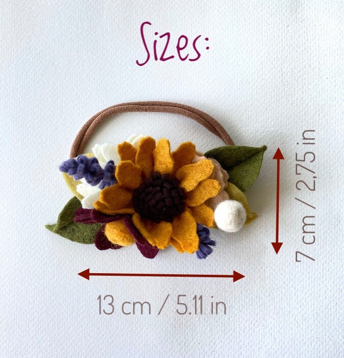 Fall Sunflower Crown Video Tutorial PDF SVG EPS Pattern - Etsy