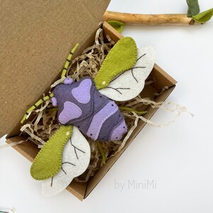 Felt Realistic Interior Beetle - Cute Bug - Sewn Spring Insect. - Etsy