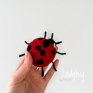 Spring Felt Beetle Set Ladybug, Stink Bug PDF Pattern Download, Sewing Tutorial - Etsy