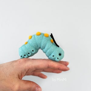 Felt Moth Blue Caterpillar PDF Pattern Download, Sewing Tutorial - Etsy