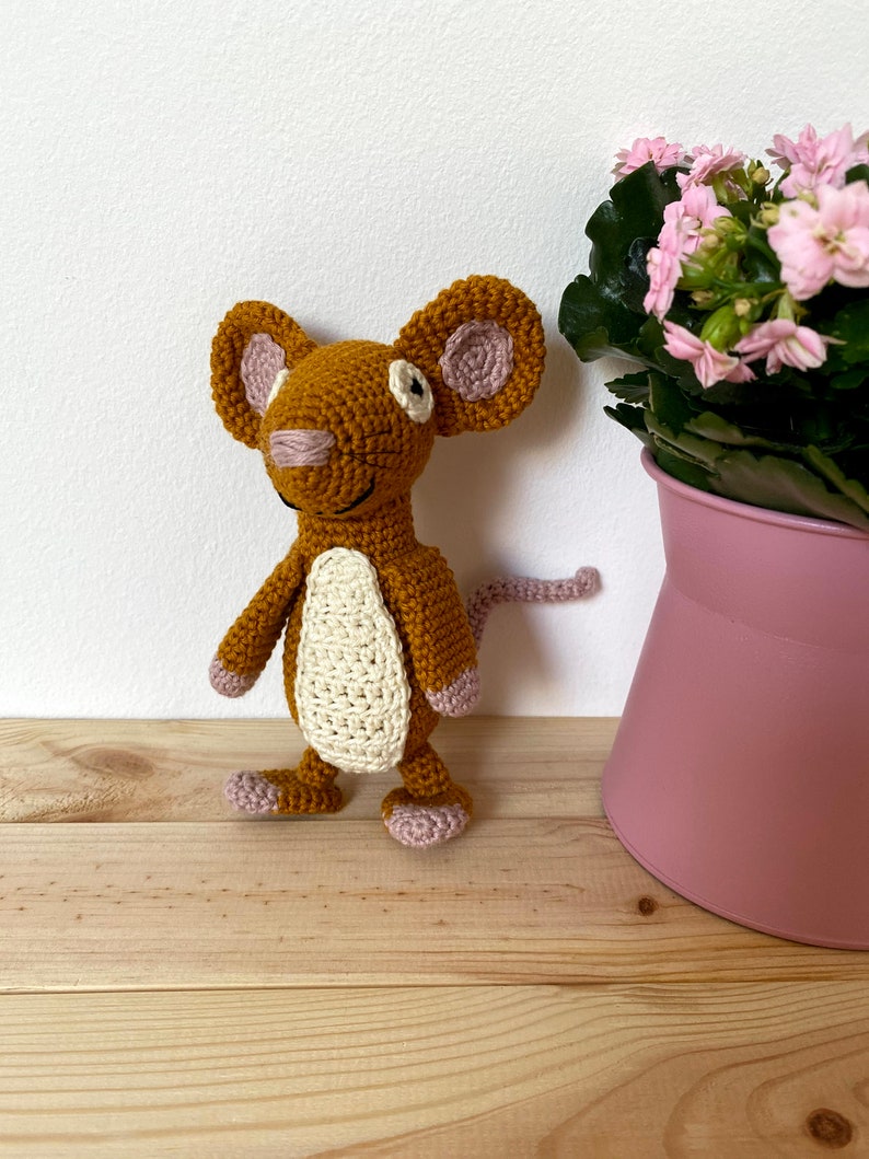 CROCHET Pattern:brave Mouse Pdfpdf Patternamigurumi - Etsy