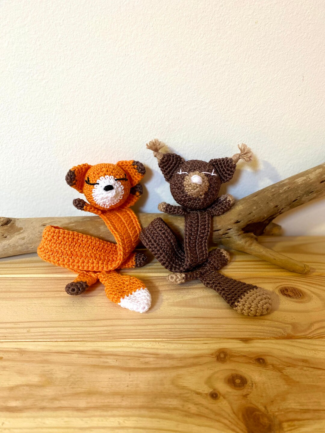 CROCHET PATTERN: Bookmark Fox,squirrel, Pdf Crochet Pattern, Fox Pdf ...