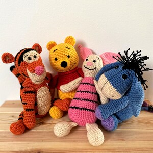 CROCHET Pattern:happy Friends Crochet Pattern,medium Pattern, Crochet ...