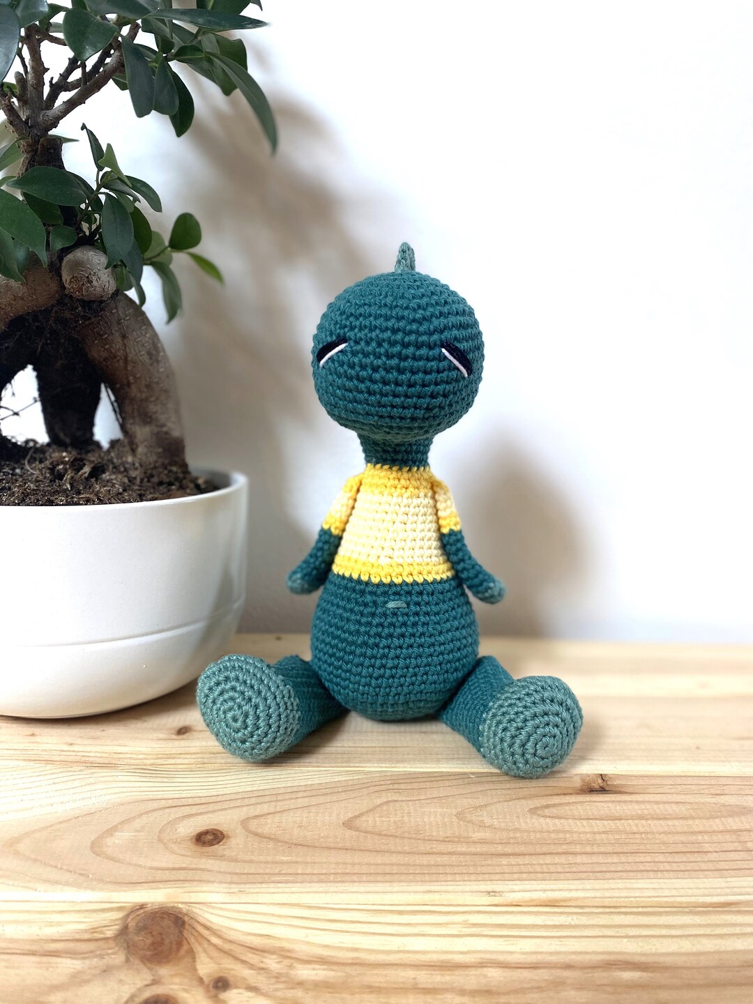 CROCHET PATTERN: Dino Crochet Pdfdinosaur Pattern,easy Crochet Pattern ...