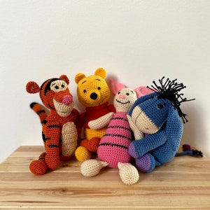 CROCHET Pattern:happy Friends Crochet Pattern,medium Pattern, Crochet ...