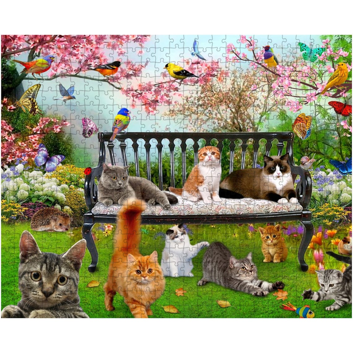 CAT Animals Jigsaw Puzzle for Child and Adults 300 or 500 - Etsy