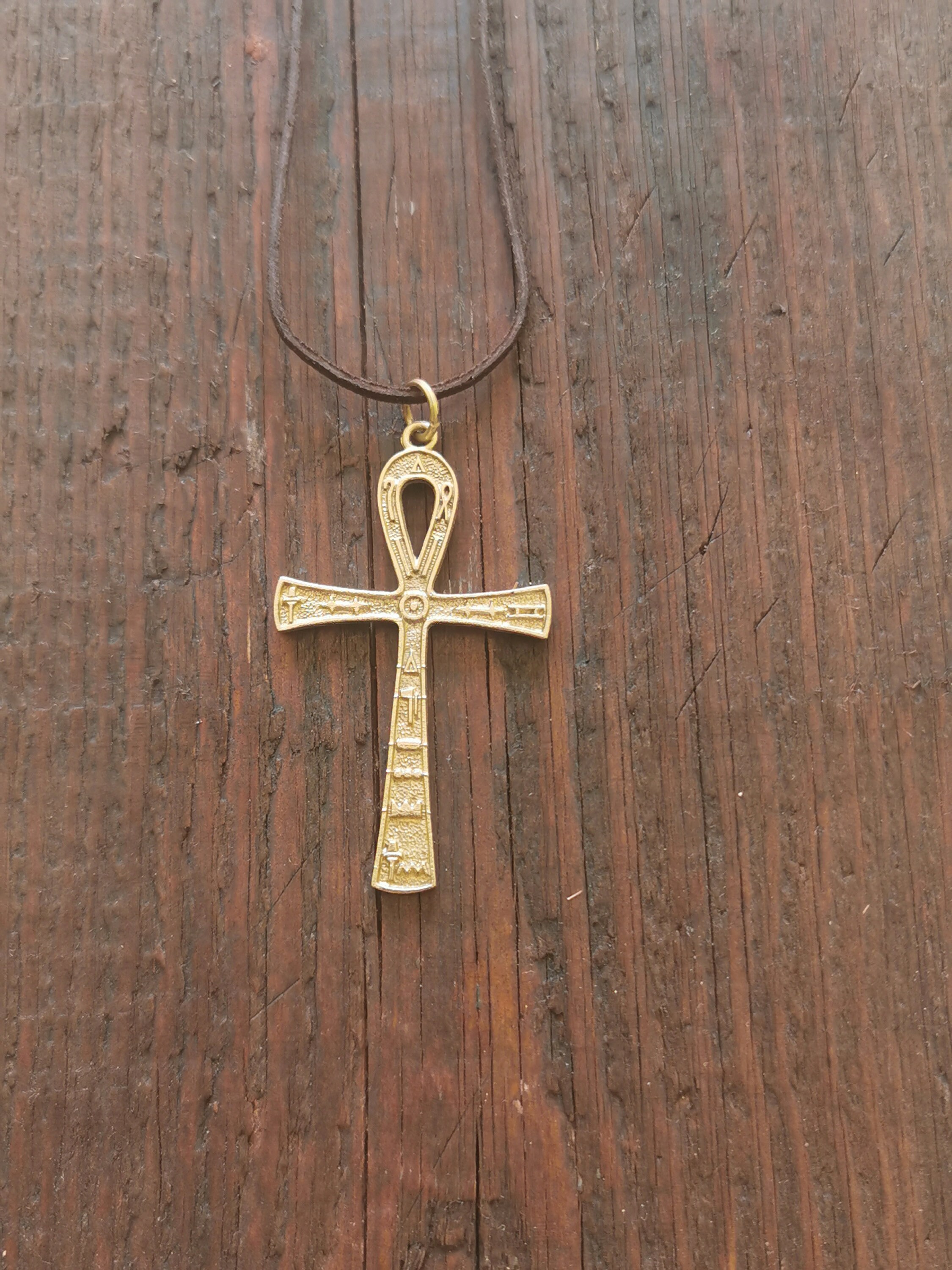 Egyptian Cross Ankh Made Of Brass A Symbol Of Eternity The Etsy