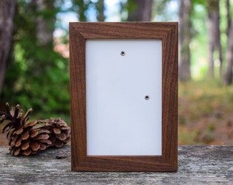 Walnut Picture Frame - Etsy