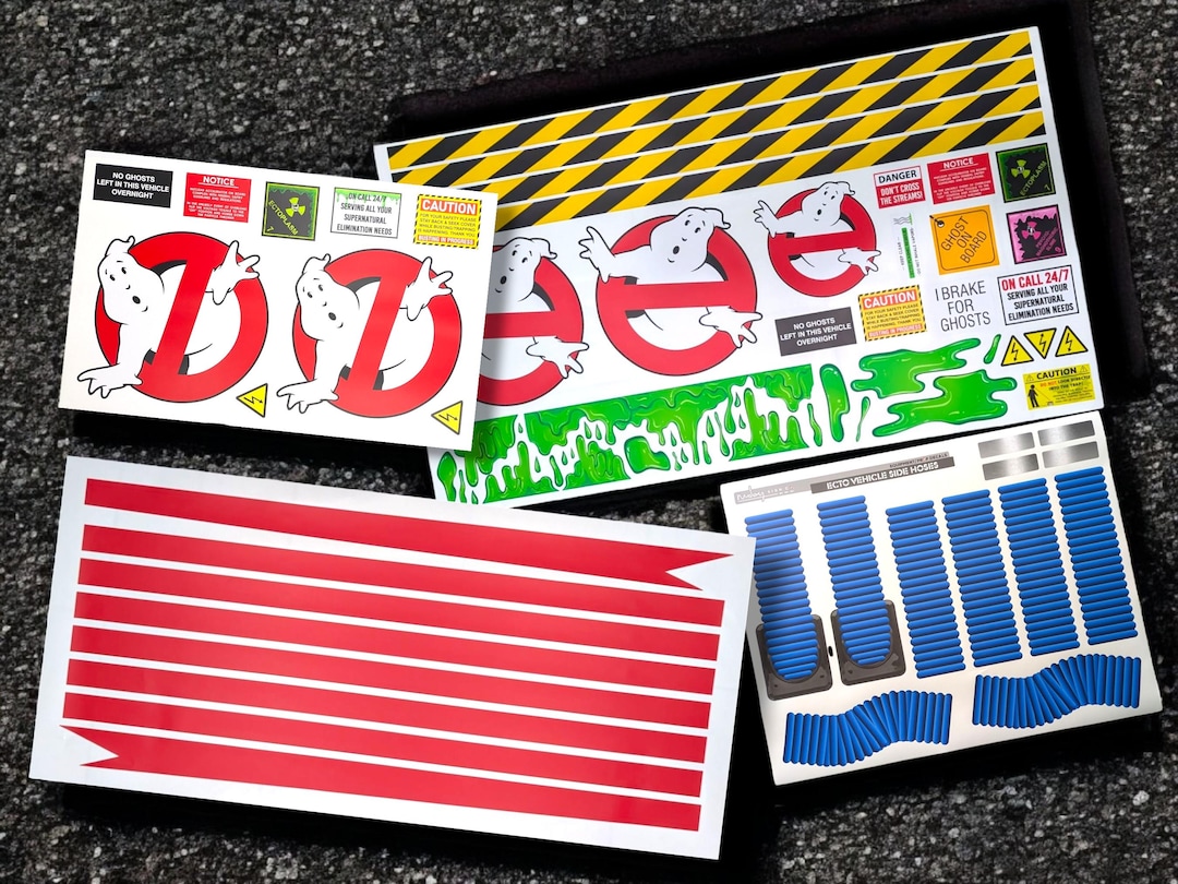 Ecto Decal Kit (make Your Vehicle an Ecto) - Etsy