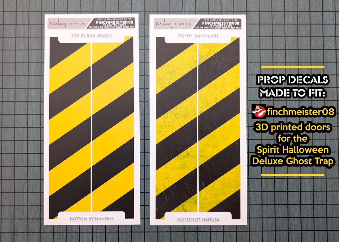 Finchmeister08 - Spirit Deluxe Ghost Trap Door Decals - Etsy