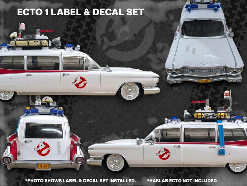 Haslab Plasma Series Ectomobile Replacement Labels & Decals - Etsy