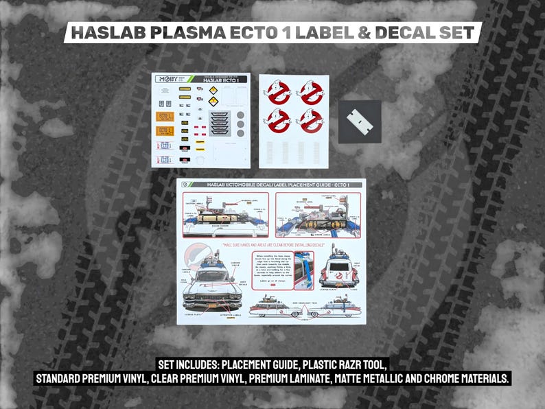Haslab Plasma Series Ectomobile Labels & Decals - Etsy