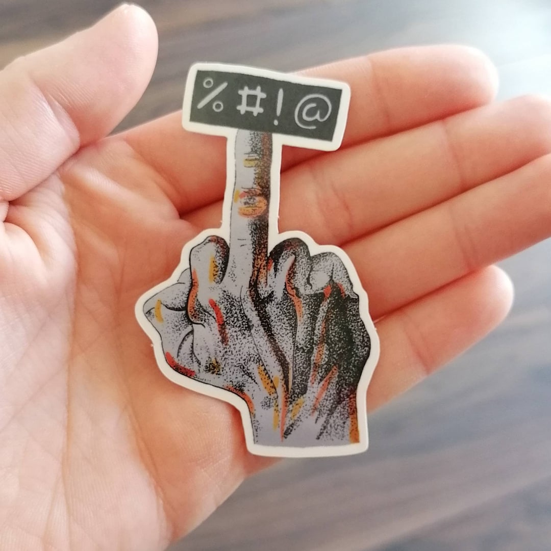 Explicit % Sticker - Etsy