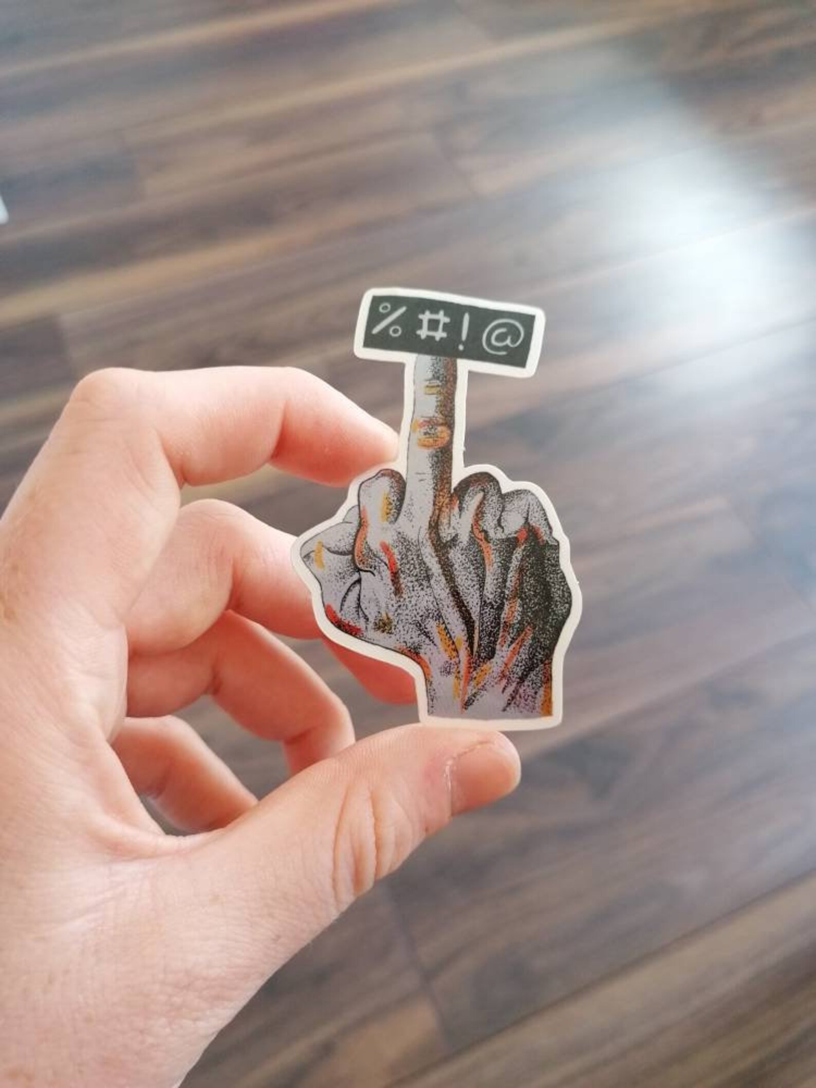 Explicit % Sticker - Etsy