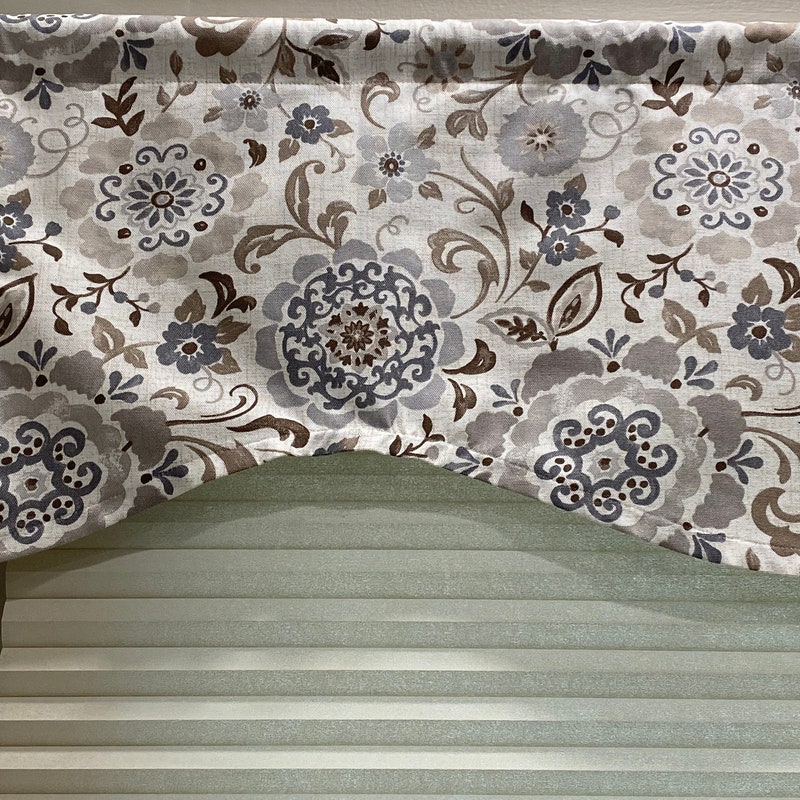 Grey Valance - Etsy
