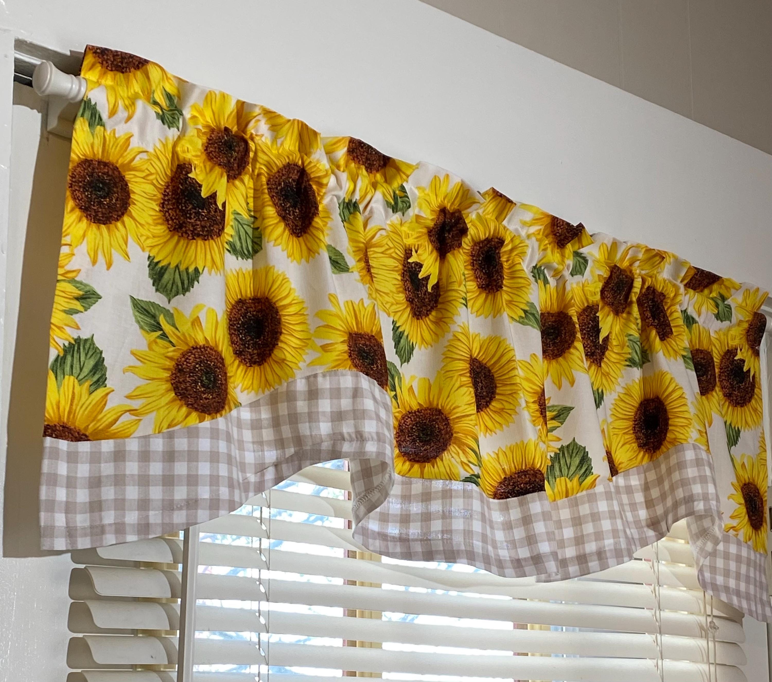 Kitchen Curtain Valances, Farmhouse Curtains, Valances for Windows ...