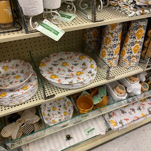 FARMHOUSE BEE VALANCE. Beehives, Beekeeper, Honey, Black and White ...