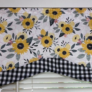 Kitchen Curtain Valances, Farmhouse Curtains, Valances for Windows ...