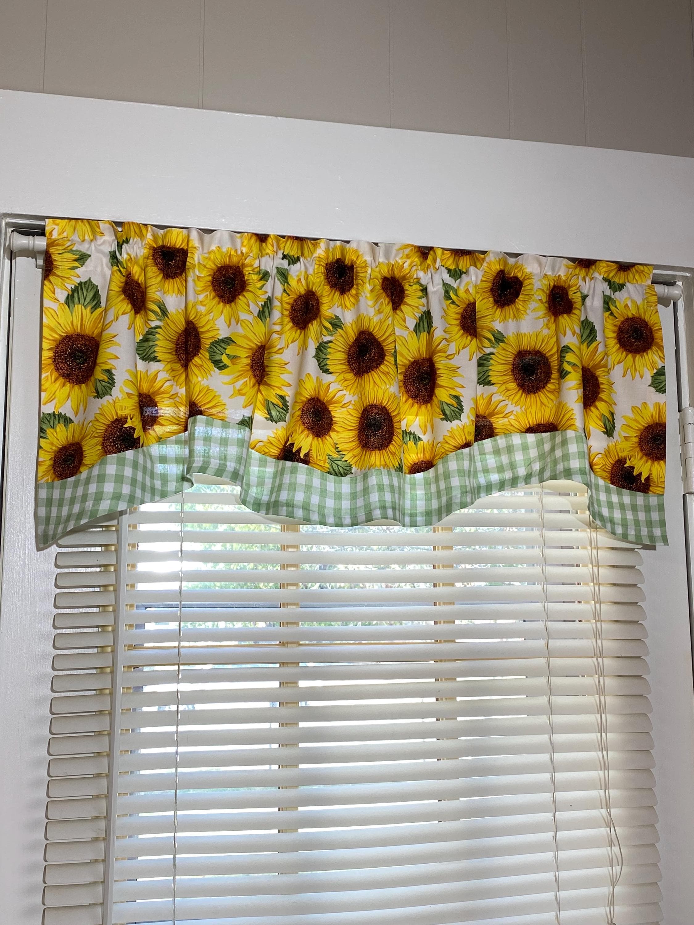 Kitchen Curtain Valances, Farmhouse Curtains, Valances for Windows ...