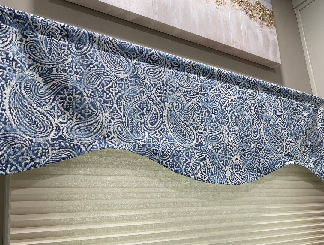 Window Valance, Kitchen Curtains, Valances for Windows, Made in the USA ...