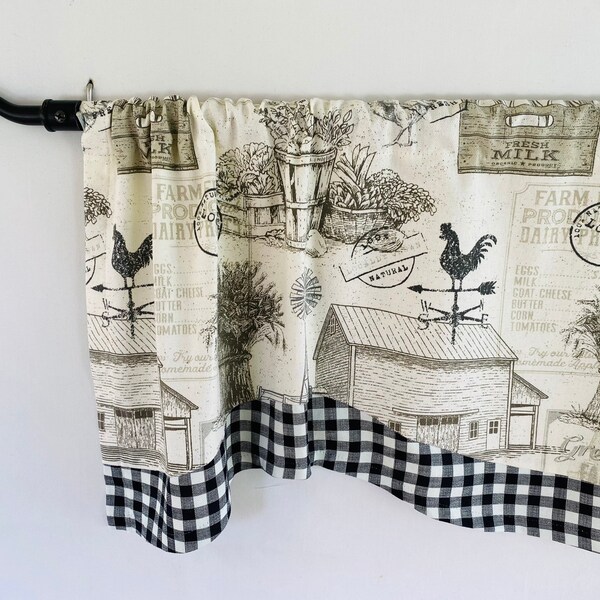 Rooster Valances - Etsy