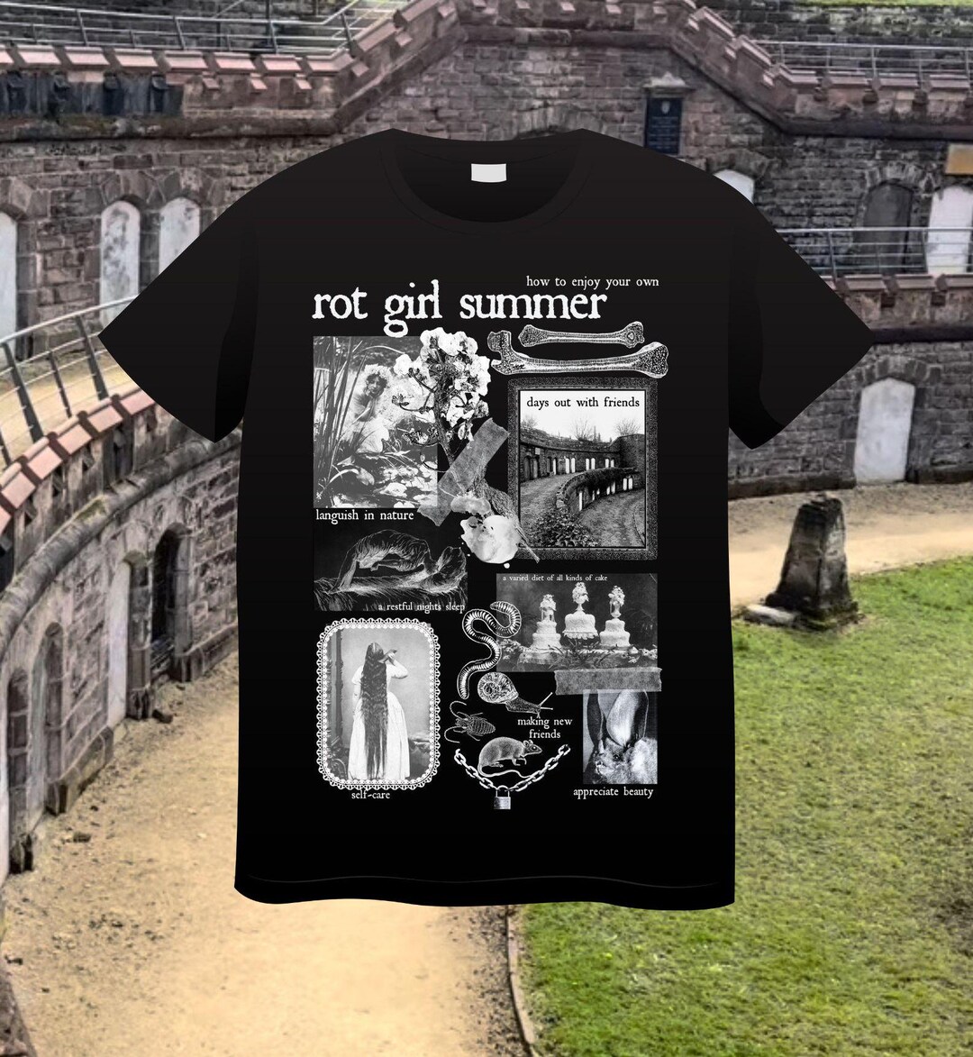 Rot Girl Summer Goth Feral Cemetery Urbex Brat Graveyard Photography ...