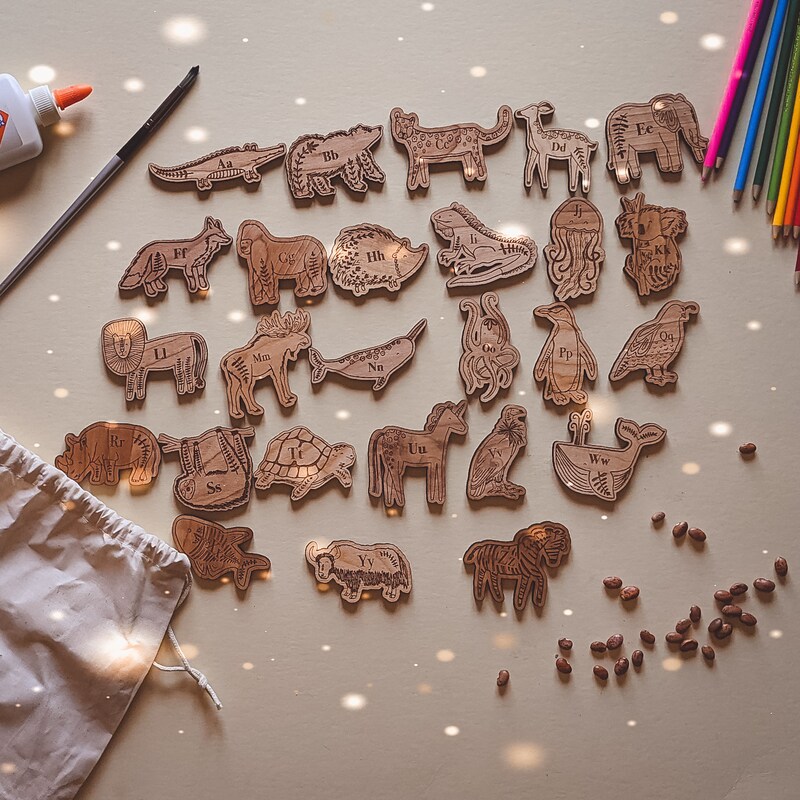 Wooden Animal - Etsy