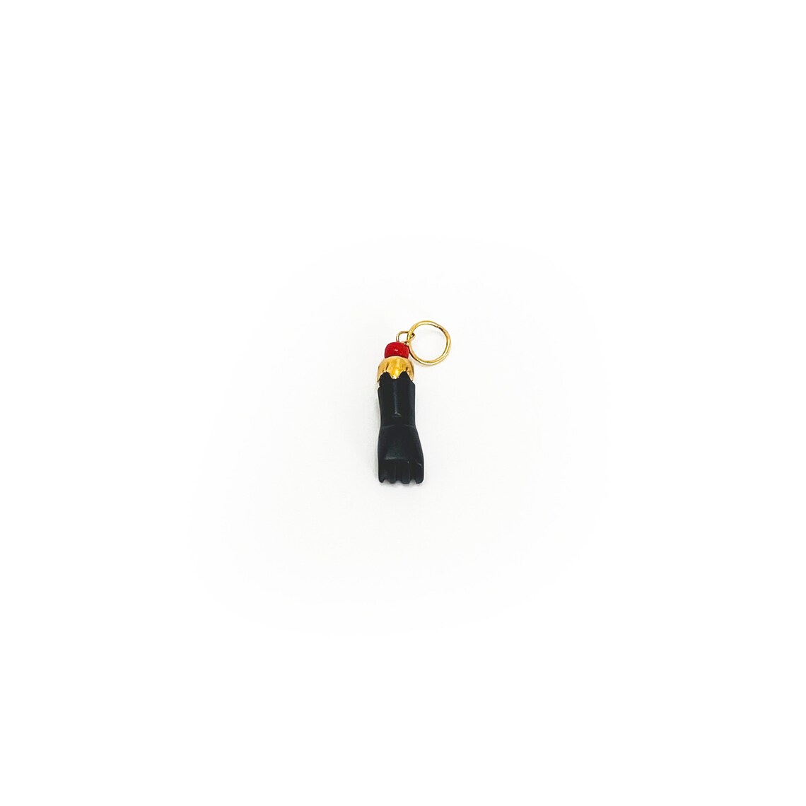 Azabache Hand Charm - Black Figa Hand Amulet Pendant - Azabache Para ...