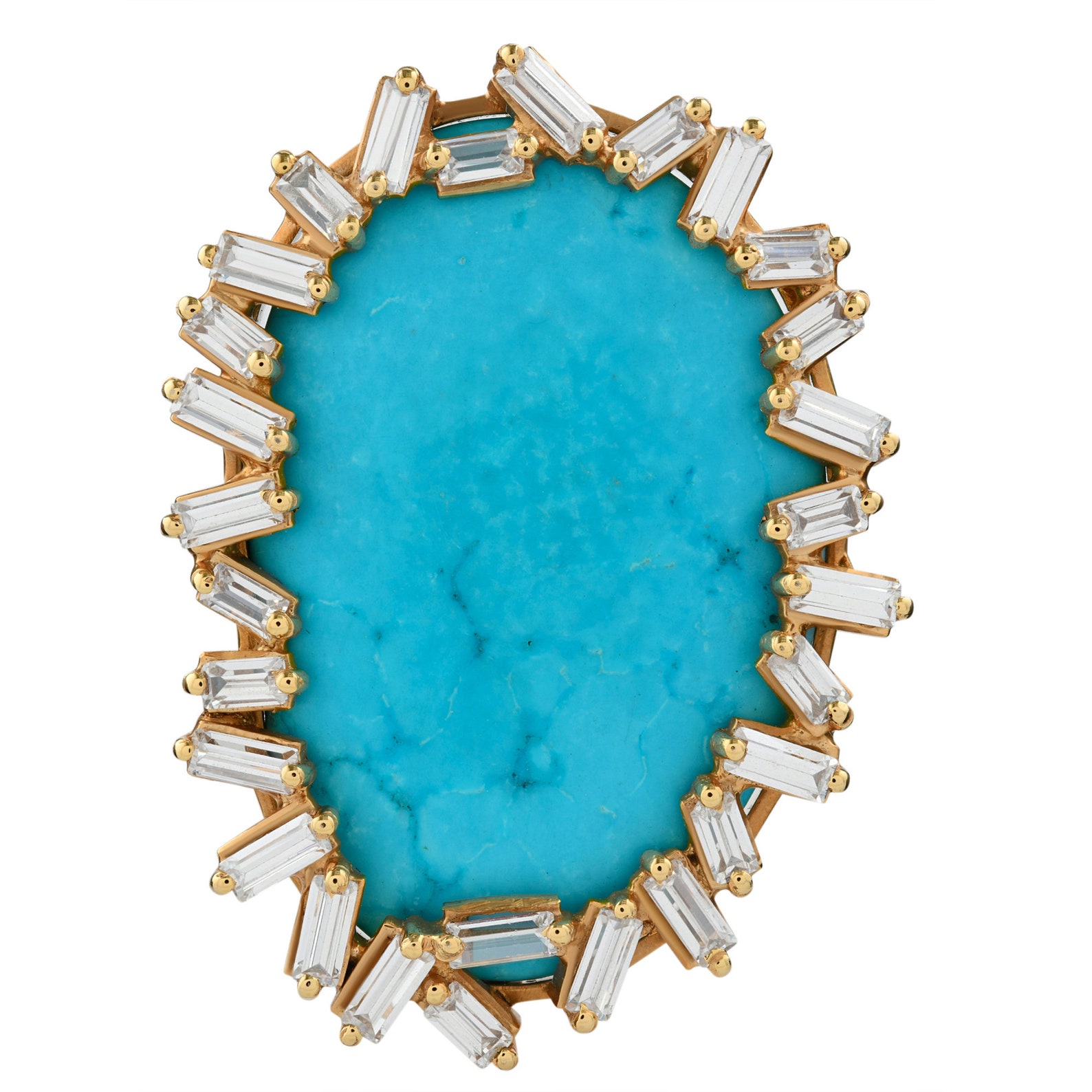 Vintage Turquoise Ring. Rare Turquoise Ring. Gold Turquoise Ring ...