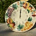Tuscan Wall Clock Decoration Handmade, Hand-painted Kitchen Art - Etsy