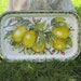 Tuscan Platter Handmade, Hand Painted With Lemons in Yellow ,green Old ...
