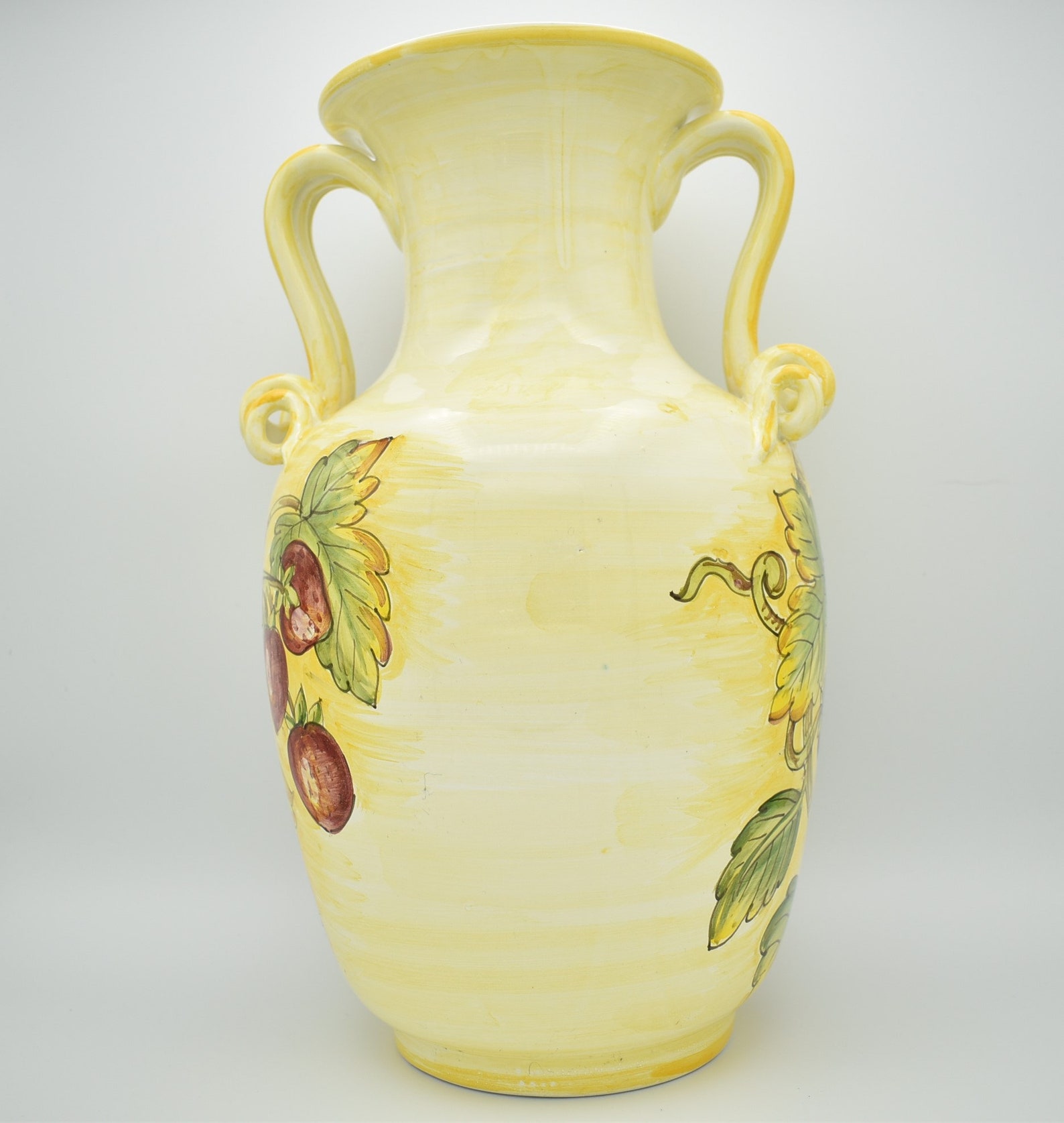 Tuscan Vase Handmade Hand-painted With Tuscany Countryside in - Etsy