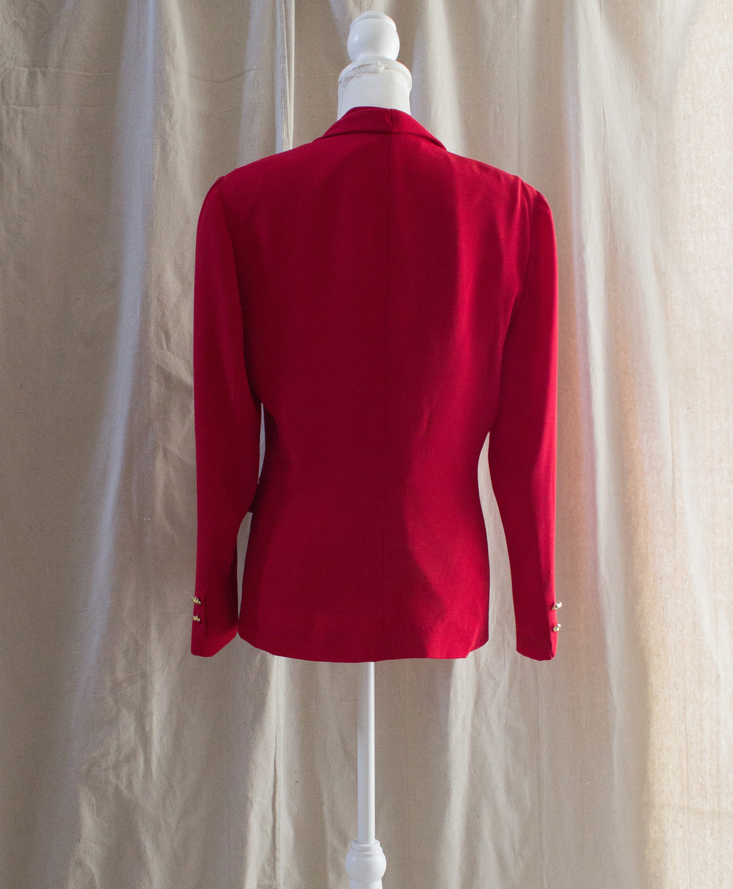 Vintage rode rok pak set - Etsy België